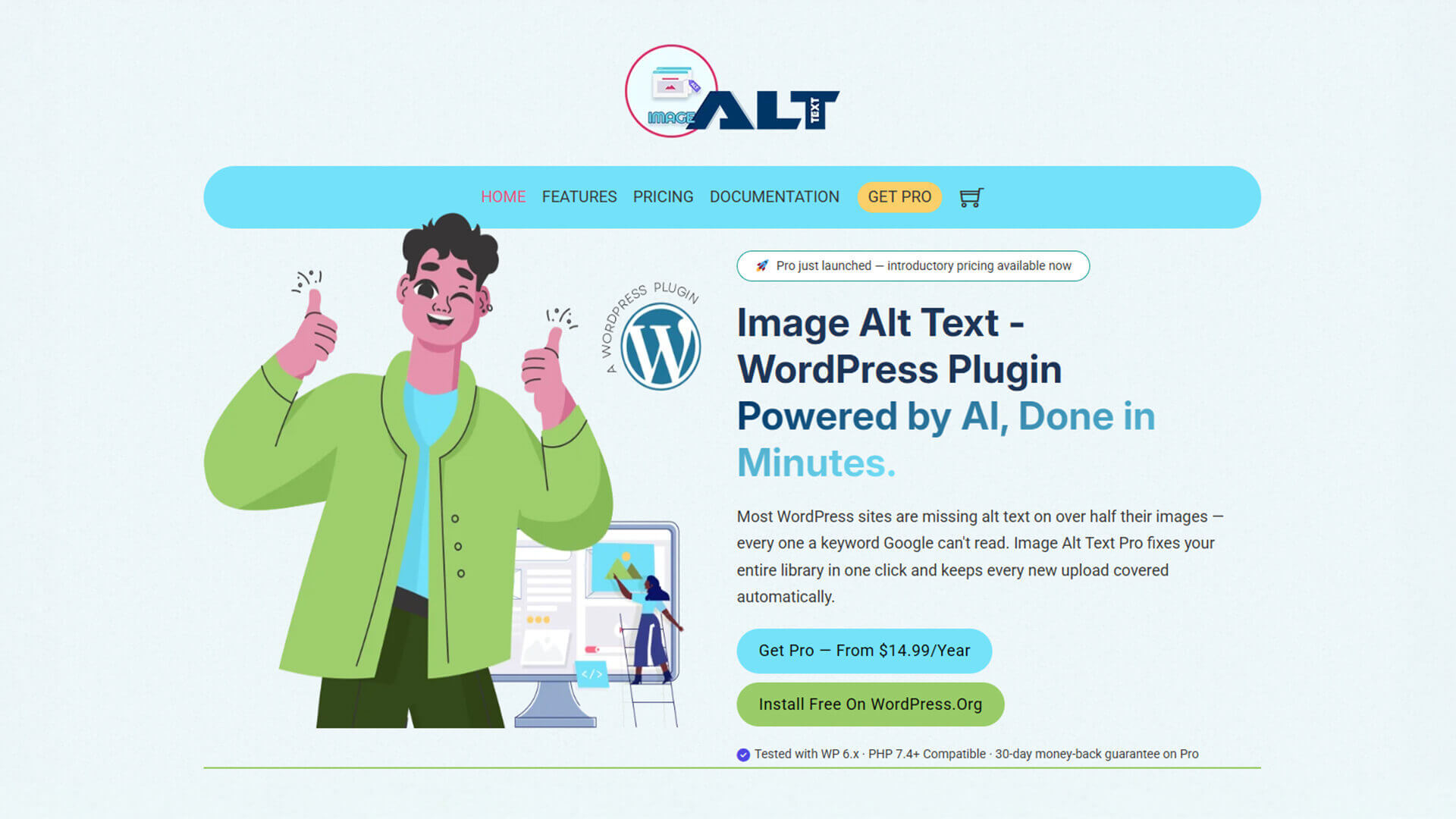 WordPress Alt Text Plugin — AI, Bulk & SEO | Image Alt Text Pro